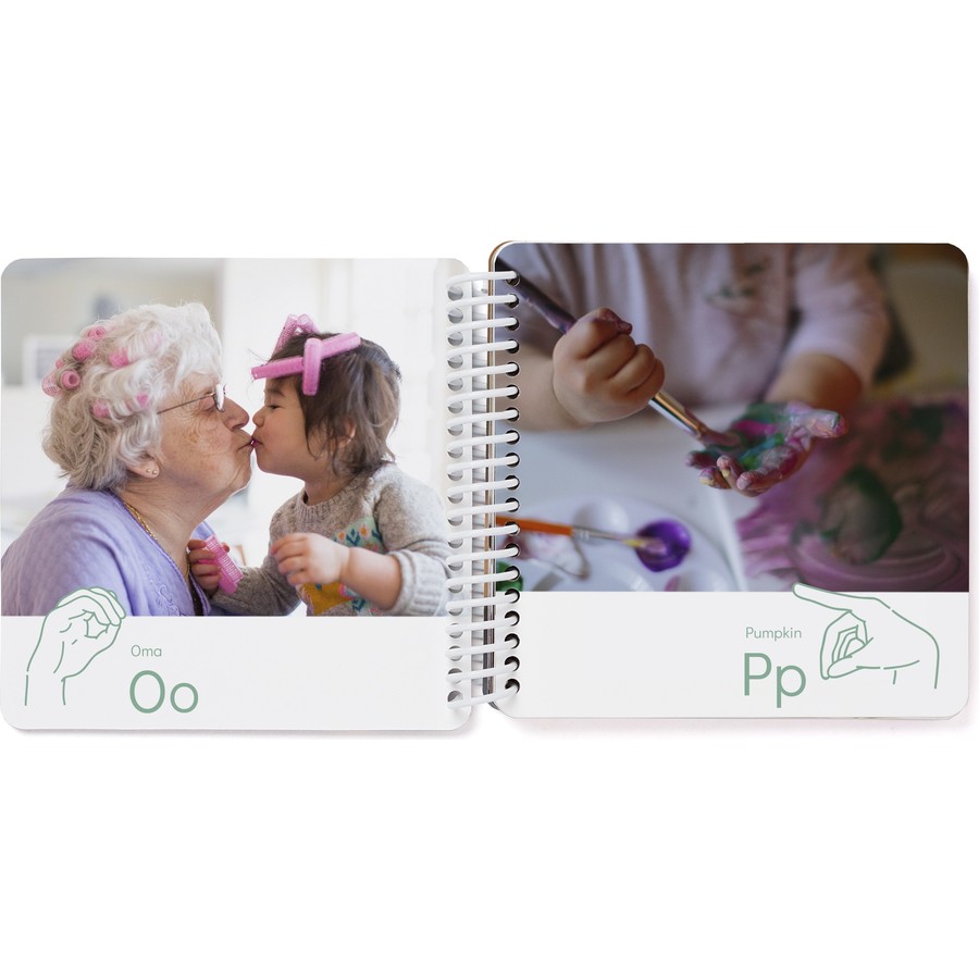 Abc Sign Language Book ABC Sign And Color By Hall Hall | Paper Plus