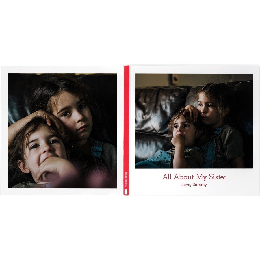 All About My Sister Fill-in Activity Photo Book | Pinhole Press